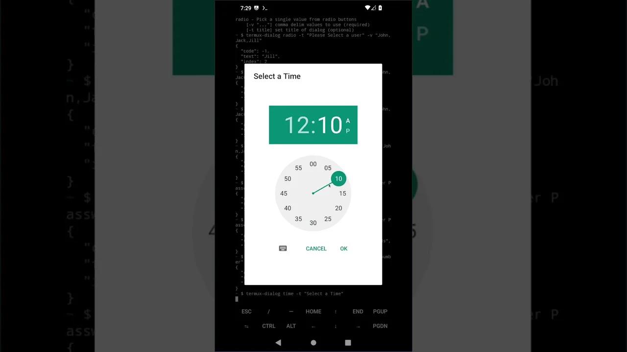 Creating Dialog Boxes on Android
