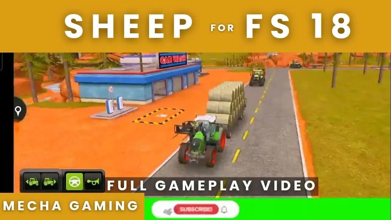 farming simulator 18: how to feed sheep