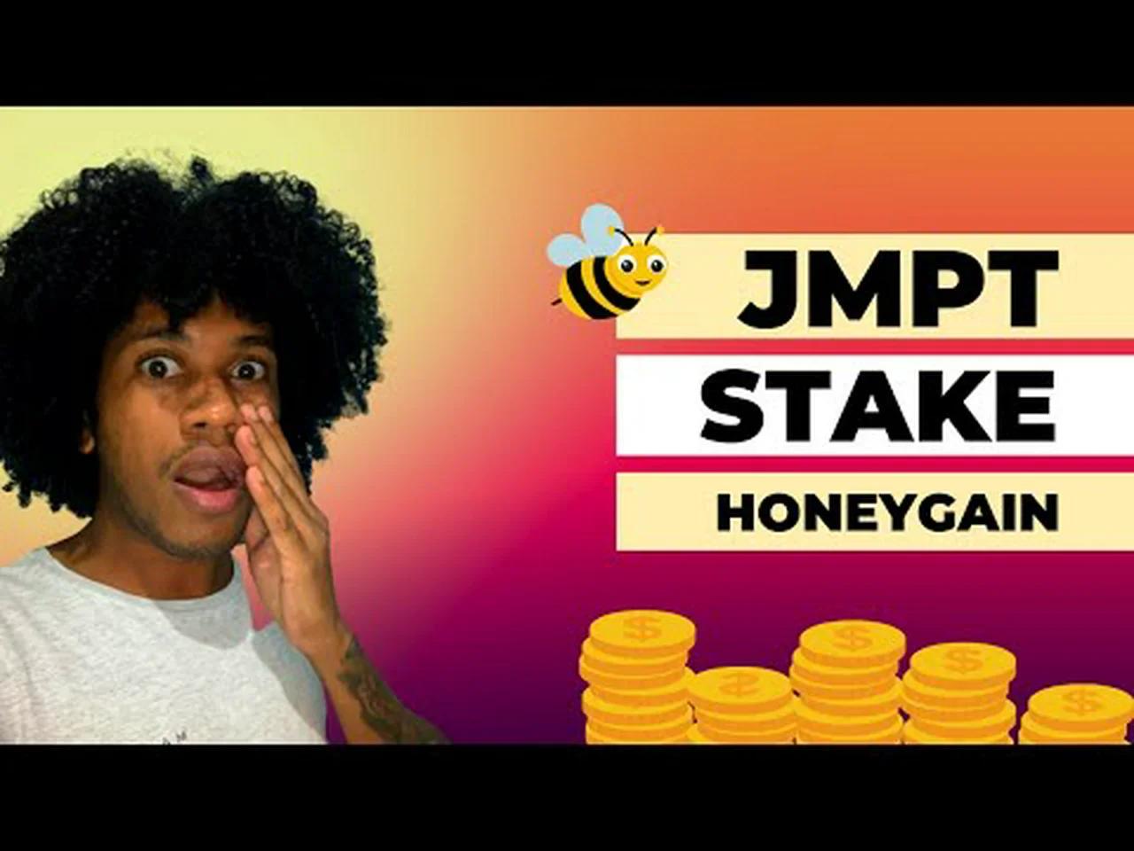 COMO FAZER STAKE DA CRIPTOMOEDA JMPT JUMPTASK DO APLICATIVO HONEYGAIN ...