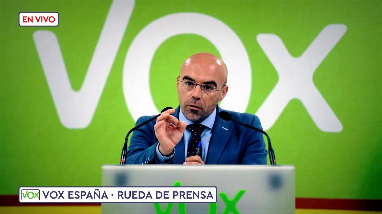 🇪🇸 VOX · Rueda de prensa con Jorge Buxadé y Patricia Rueda (24 mayo 2021)