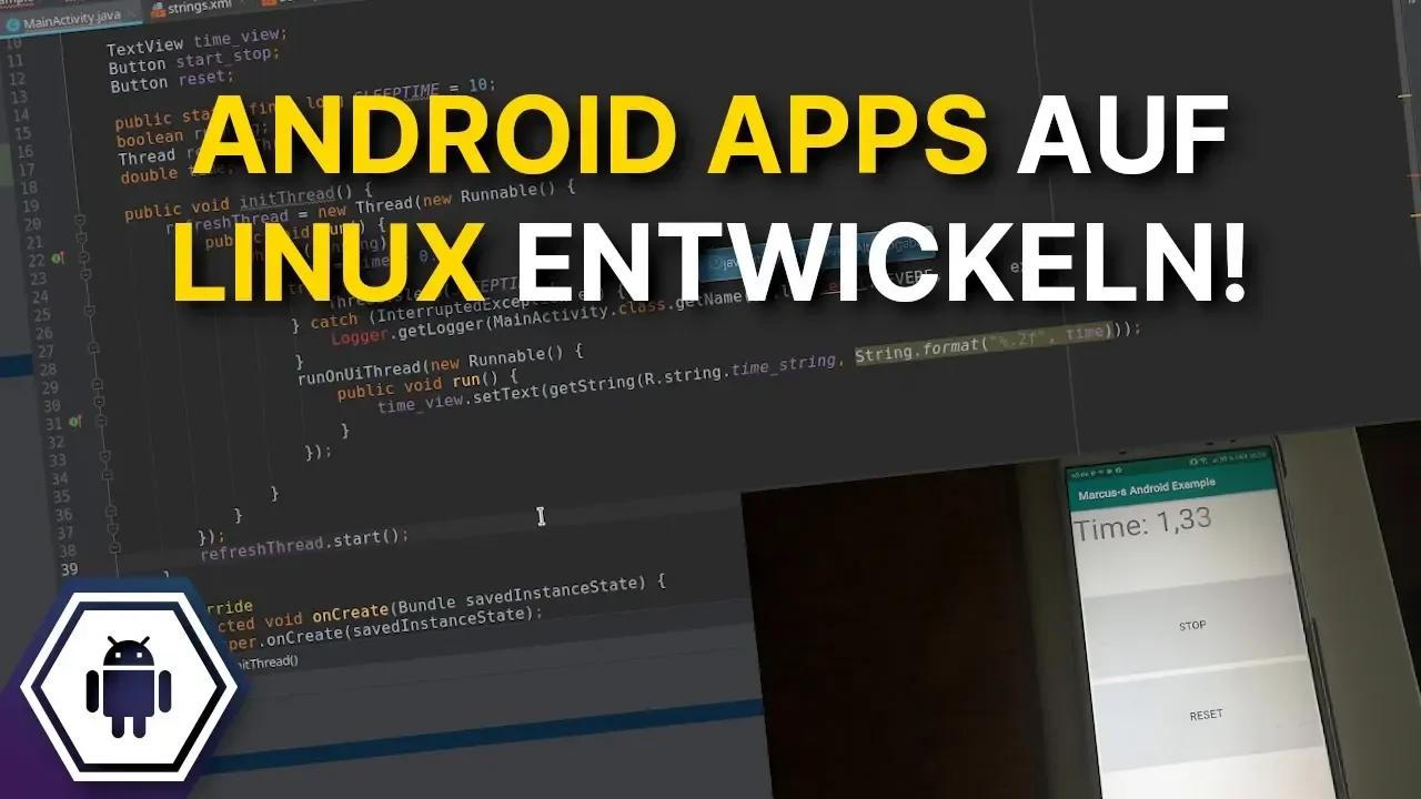 Android Apps auf Linux entwickeln! | Android