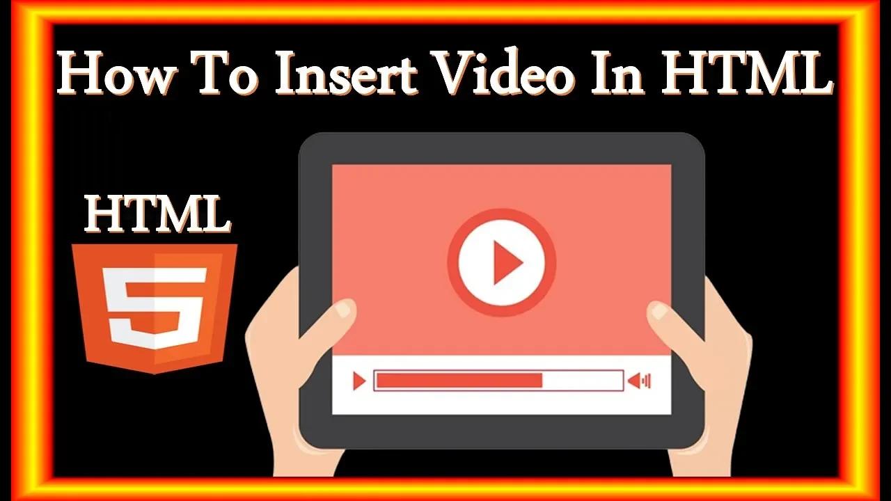 How To Insert Video In Html Insert Video In Html Using Vscode 9031
