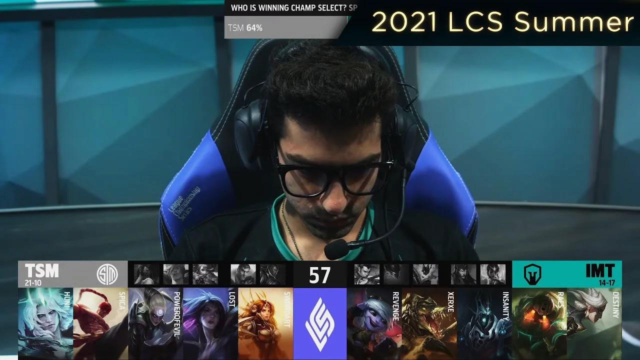 POE Plays Viego - TSM VS IMT Highlights - 2021 LCS Summer W5D2