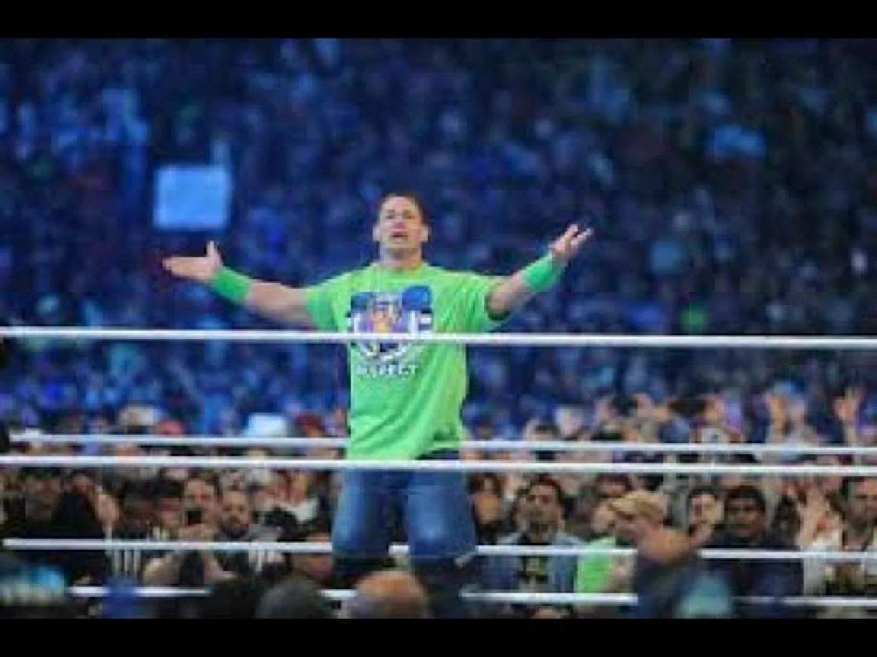 john cena vs commander azeez