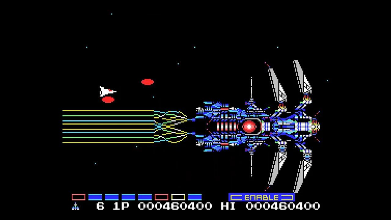MSX Game: Gradius 2. Nemesis 2 (1987 Konami) Longplay with cheats