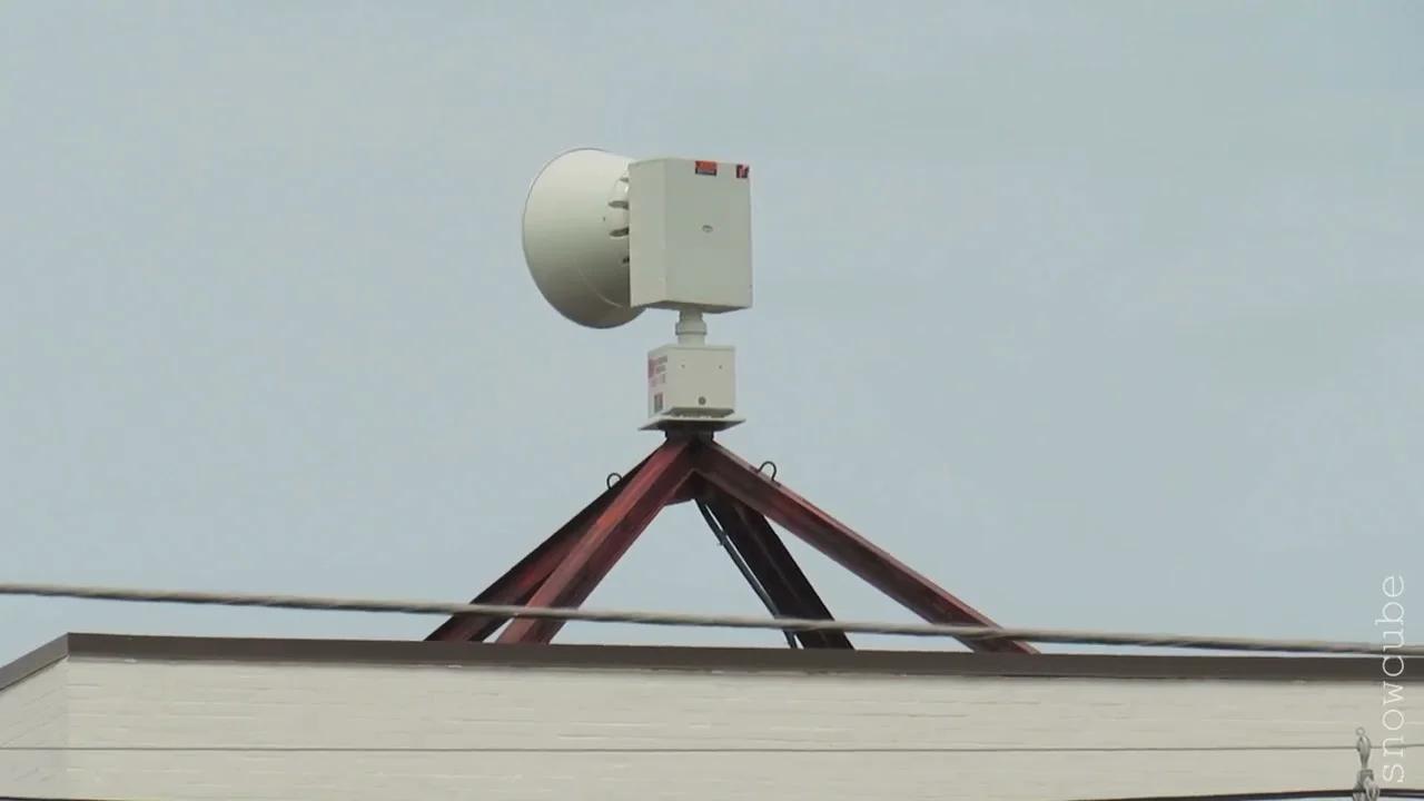 Federal Signal 2001-130 Tornado Siren Test - New Hampton, IA | Full Alert