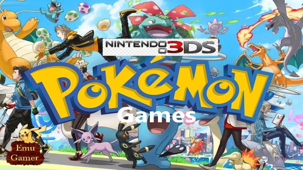 Pokemon Games showcase on 3DS (Citra)