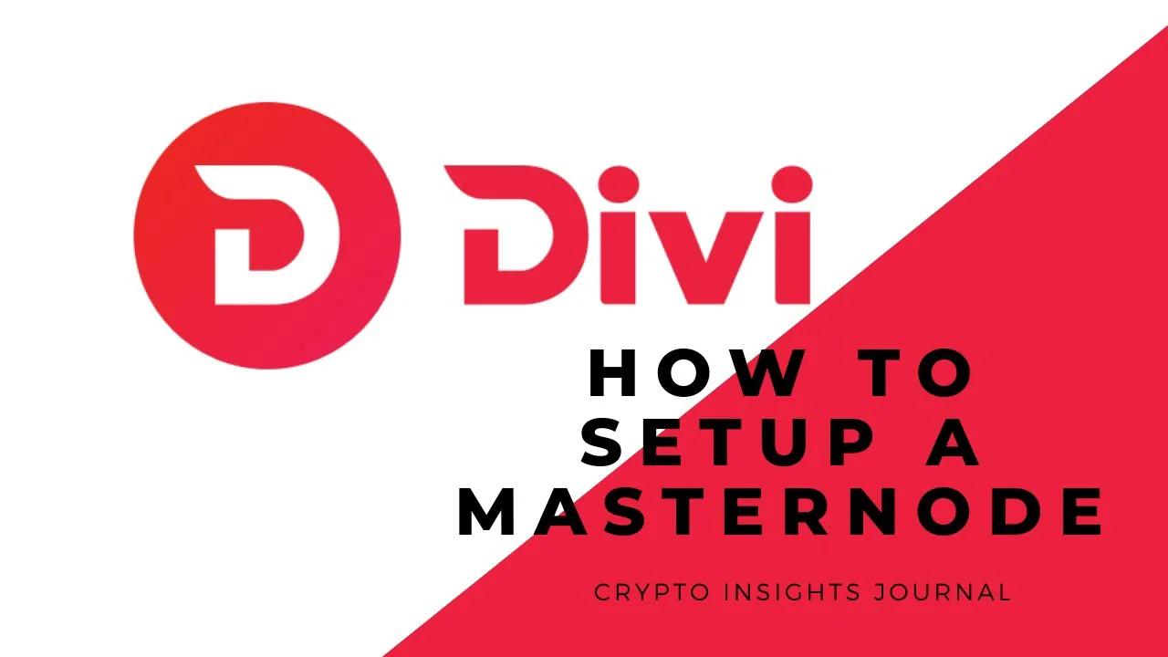 How to setup a Divi Project Masternode