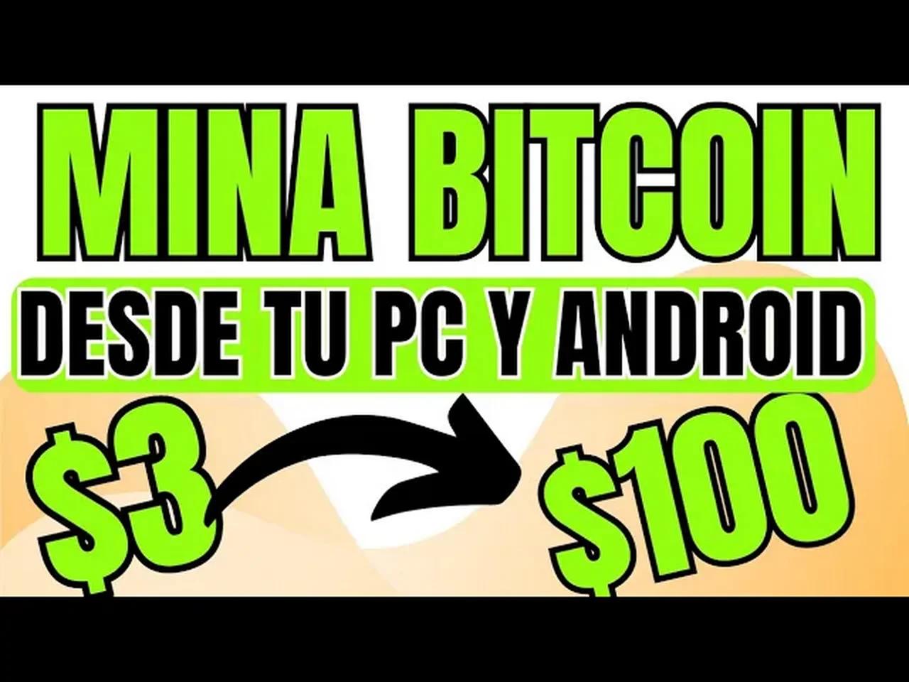 La MEJOR APLICACIÓN DE MINERIA DE BITCOIN para PC Y Android 2023