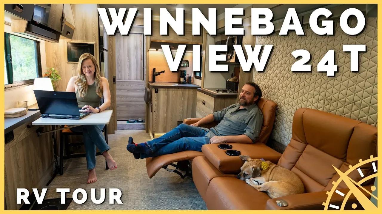 🚐💨 Living in the World's FIRST Winnebago View 24T - Full RV Tour ...
