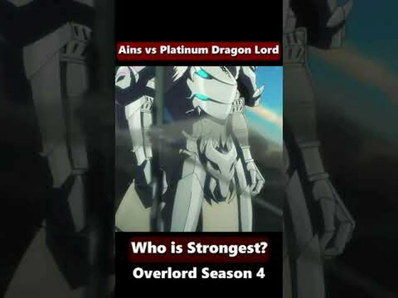 Lord Ains vs Riku Aganeia // Overlord Season 4 #shorts