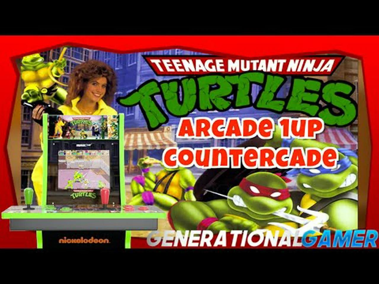 Arcade1Up - Teenage Mutant Ninja Turtles Countercade - Unboxing & Review