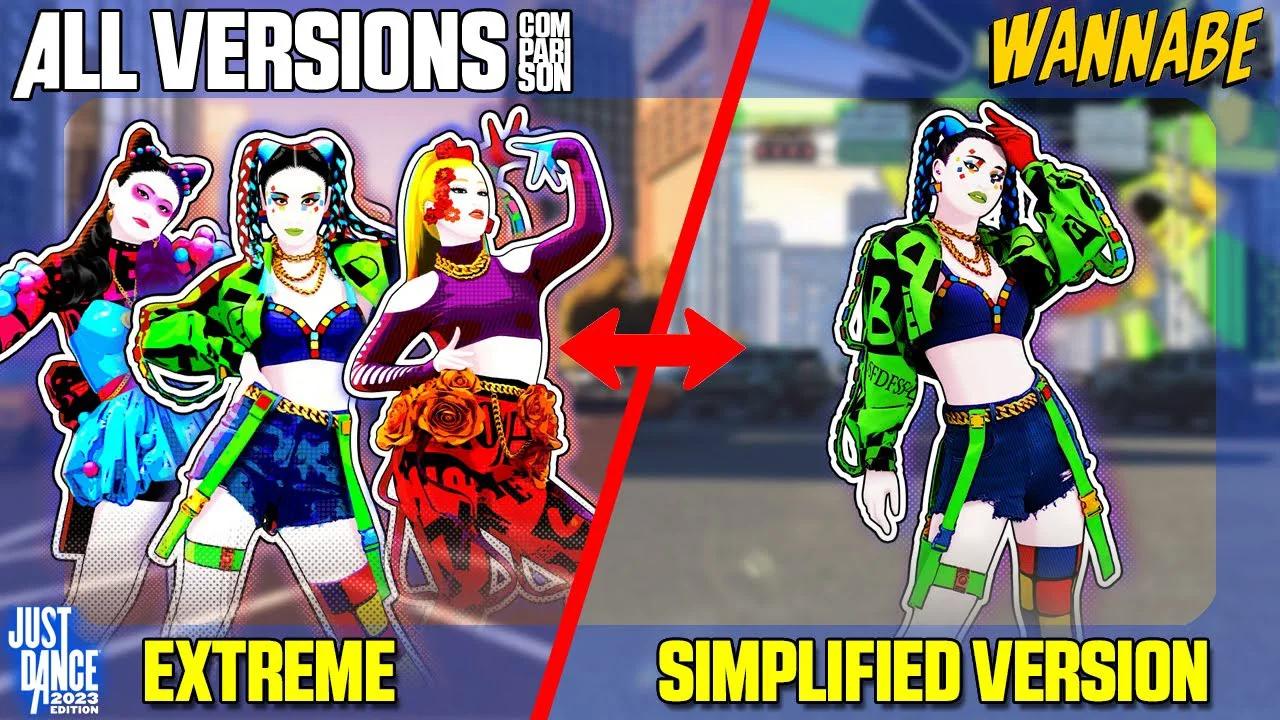 COMPARING WANNABE | JUST DANCE COMPARISON [ALL VERSIONS]