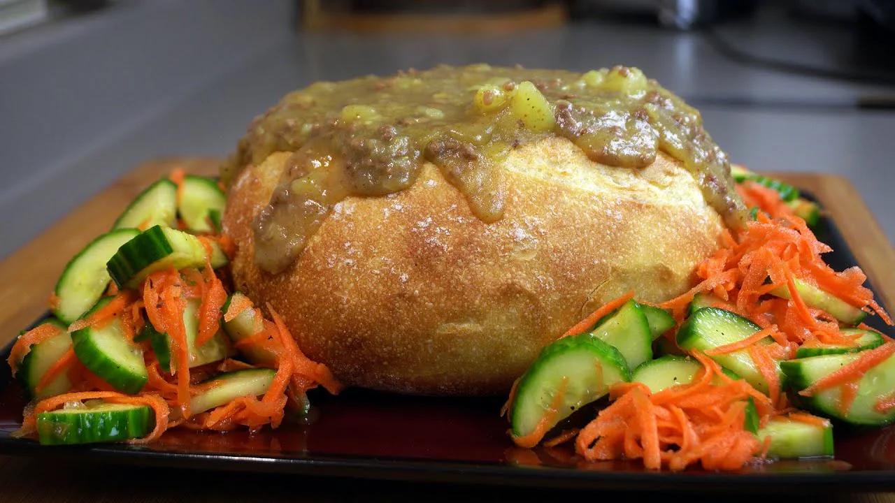What Is Bunny Chow? South African Bread Bowl With Simple Beef And ...