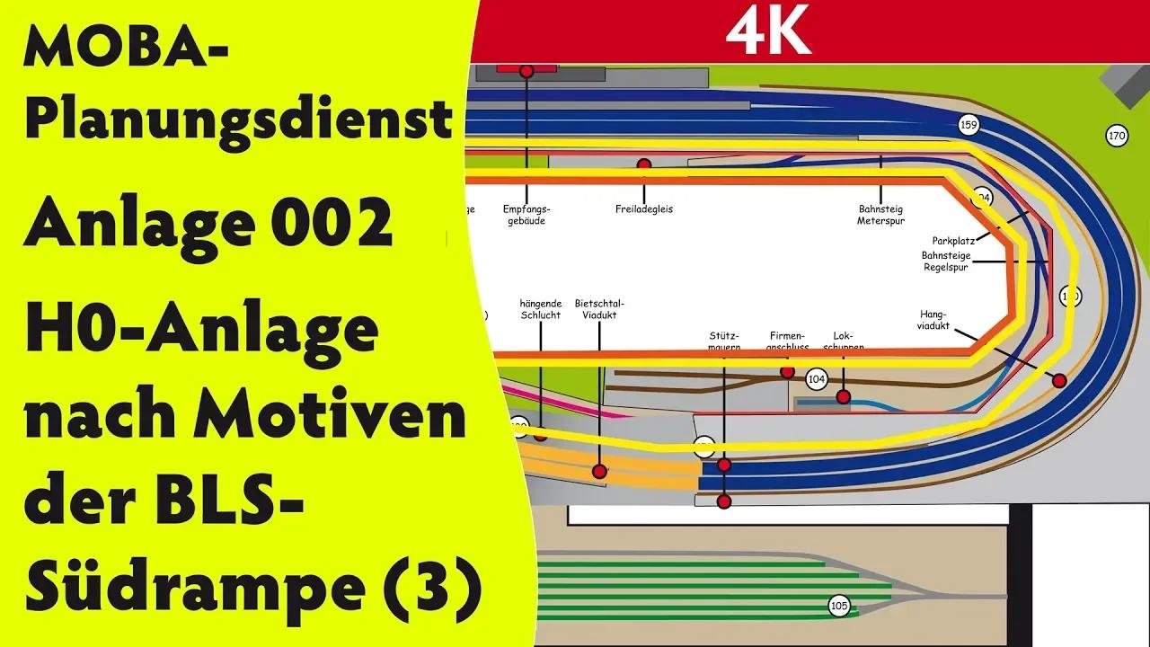 4K - Thorstens MOBA-Planungsdienst Anlage 002 H0-Anlage nach Motiven ...