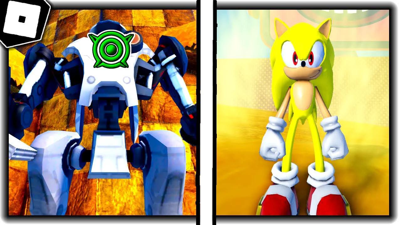 How to get SUPER SONIC EVENT BADGE in SONIC RP+ (ALPHA) - Roblox