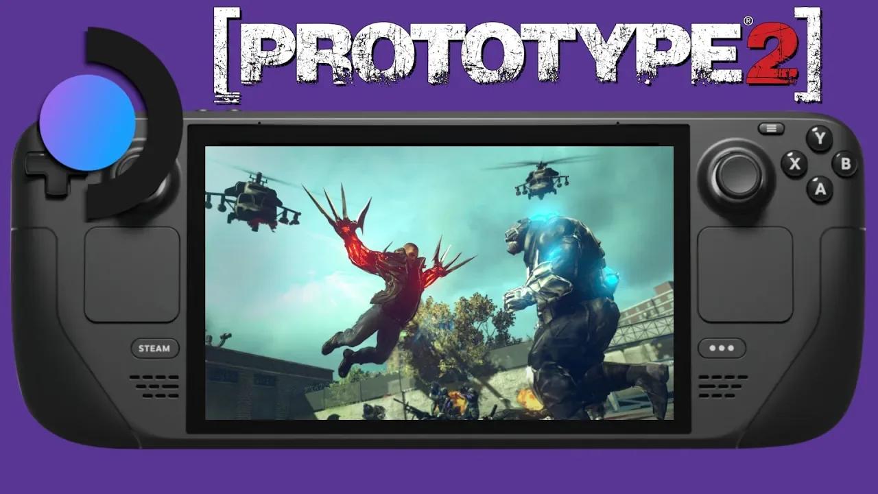 Steam Deck Gameplay - Prototype 2 - Steam OS