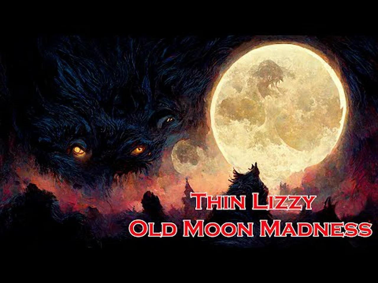 Thin Lizzy - Old Moon Madness - But the Lyrics are AI Generated Images