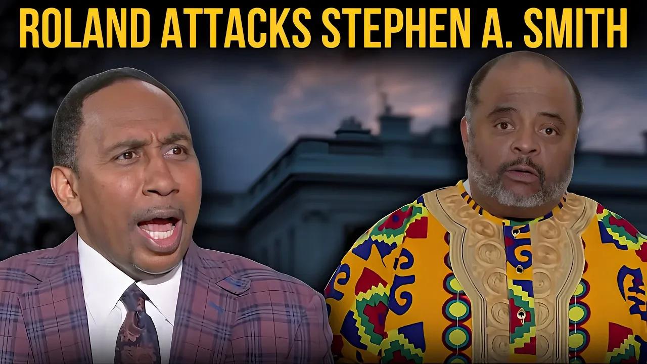 Roland Martin SLAMS Stephen A Smith For Refusing Biden