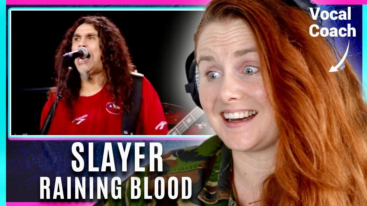 Dissecting Slayer: Raining Blood | Metal Monday Vocal Coach Analysis ...