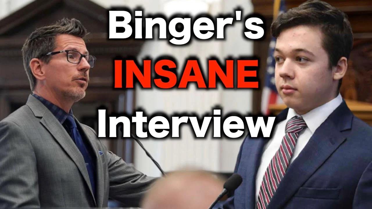 Binger CRIES About Kyle Rittenhouse