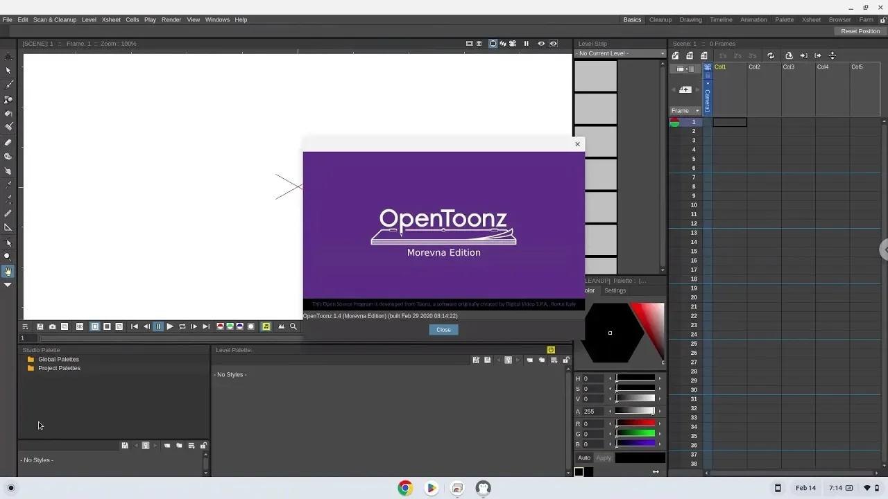 How to install OpenToonz - Morevna Project on a Chromebook How to install OpenToonz - Morevna Project on a Chromebook