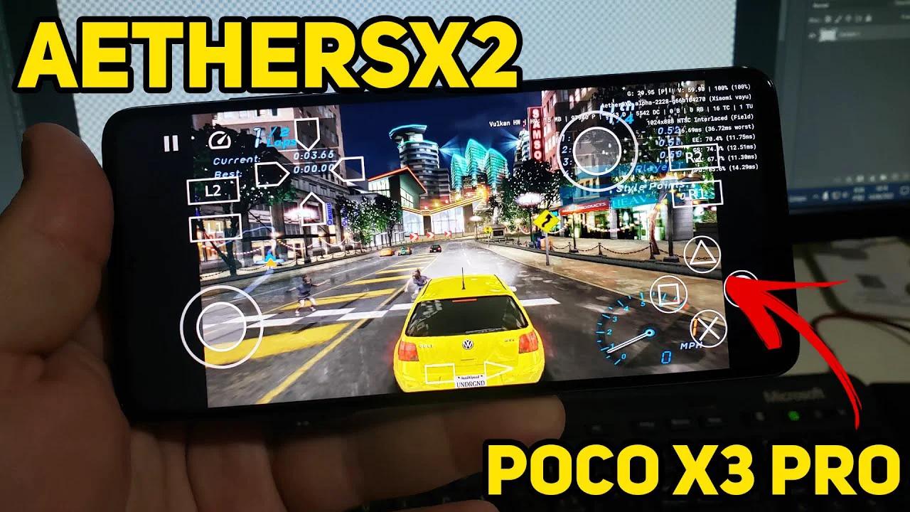 AS MELHORIAS INSANAS DO AETHERSX2 NO POCO X3 PRO TUNADO! O MELHOR ...