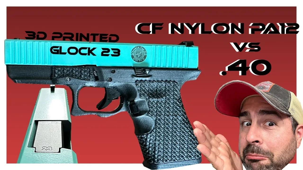 3D Printed Glock! 3500 rounds later!? 40 S&W conversion?!? Pass or Fail?