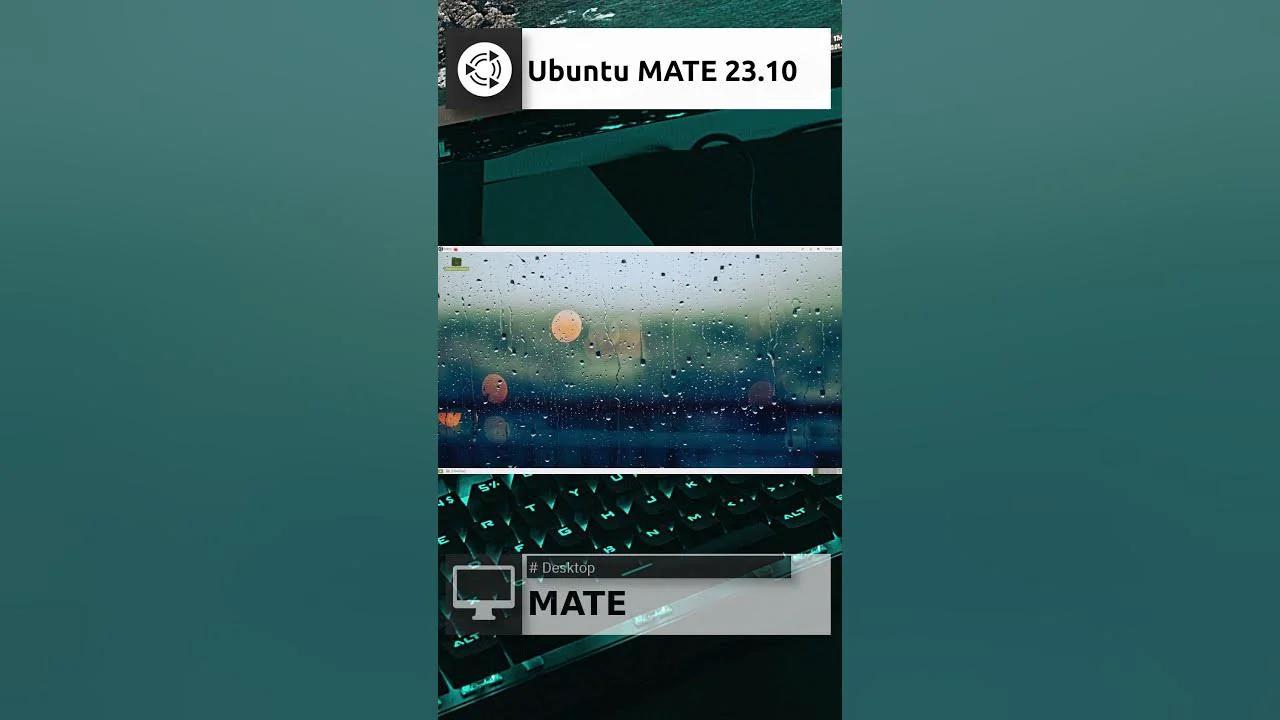 Ubuntu MATE 23.10 Quick Overview #shorts