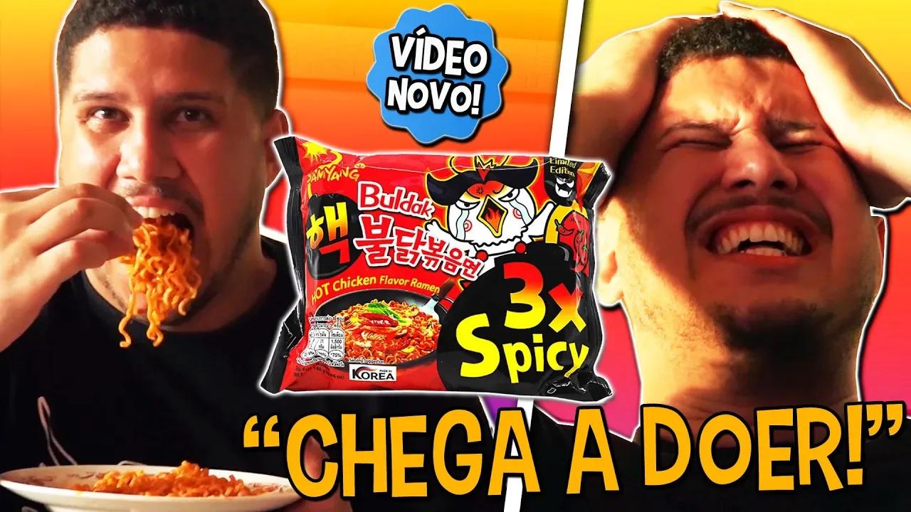 PROVAMOS O MIOJO MAIS APIMENTADO DO MUNDO 🔥🌶️