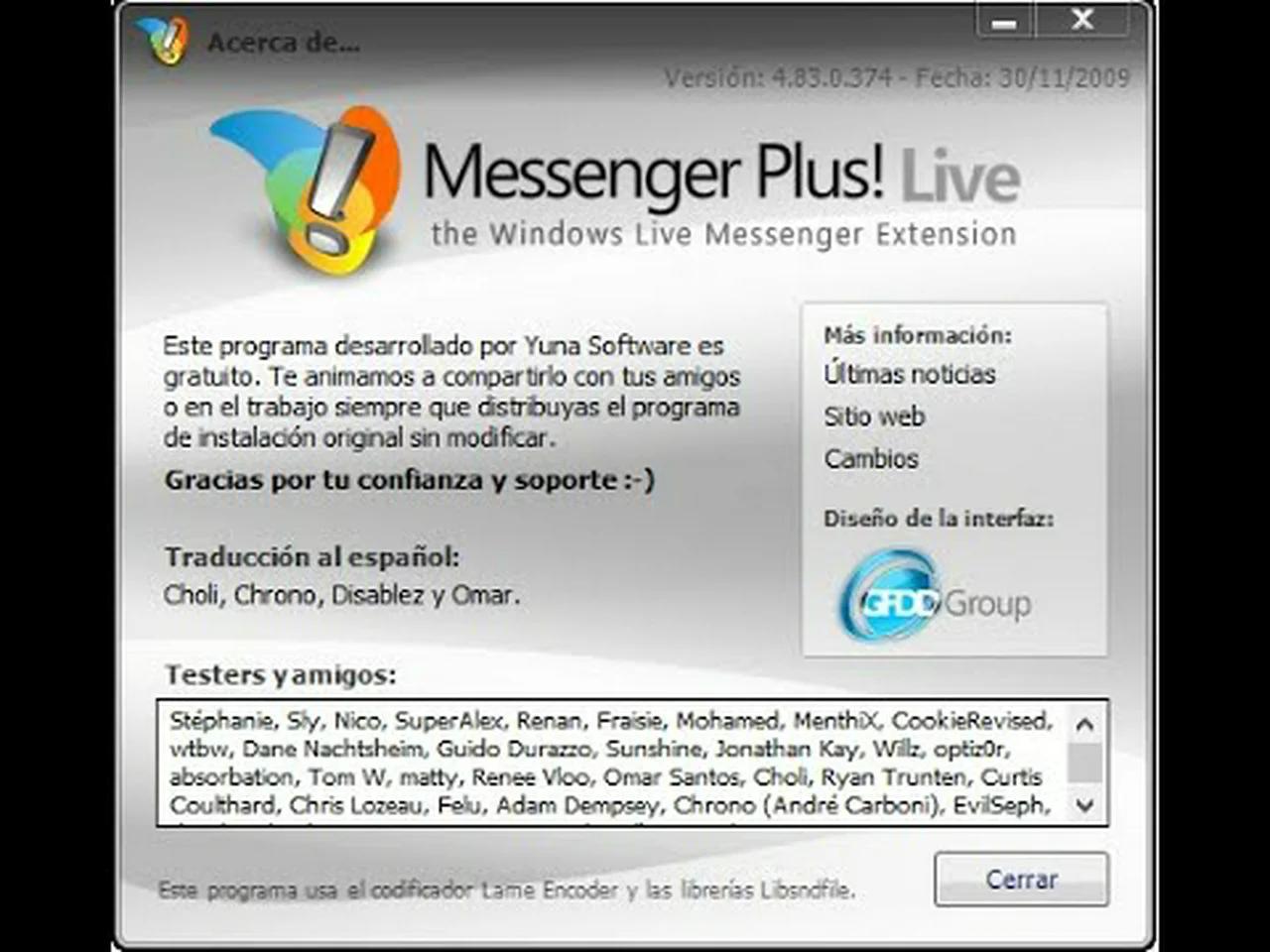 Como instalar Messenger Plus para Windows Live Messenger 2009