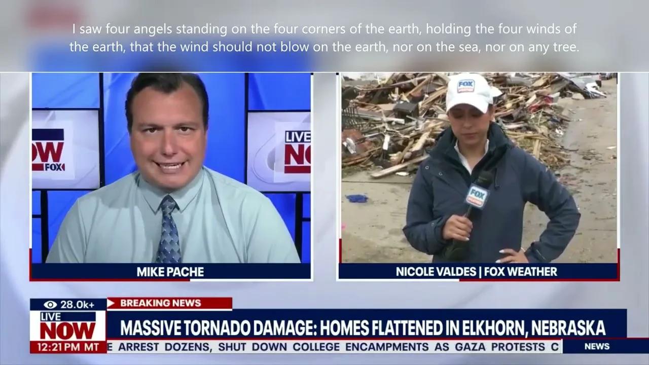 Countdown to Rapture: Four angels holding the four winds of the earth ...