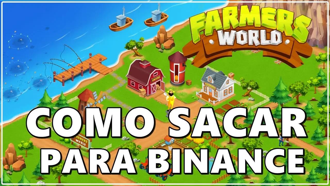 FARMERS WORLD NFT COMO SACAR SUAS CRIPTOMOEDAS WAX E MANDAR PARA BINANCE