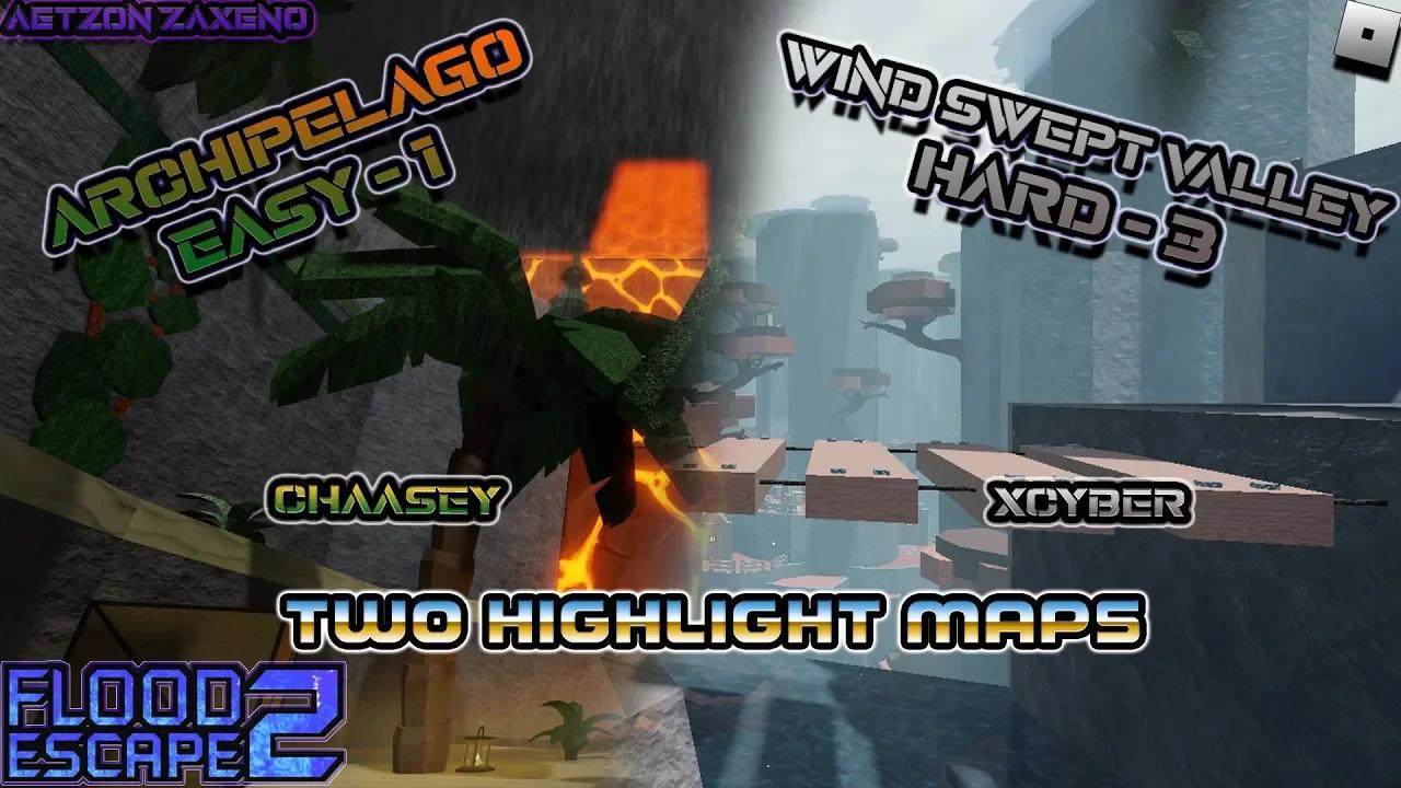 Archipelago [Easy / 1] & Wind Swept Valley [Hard / 3] [2 Highlight Maps ...