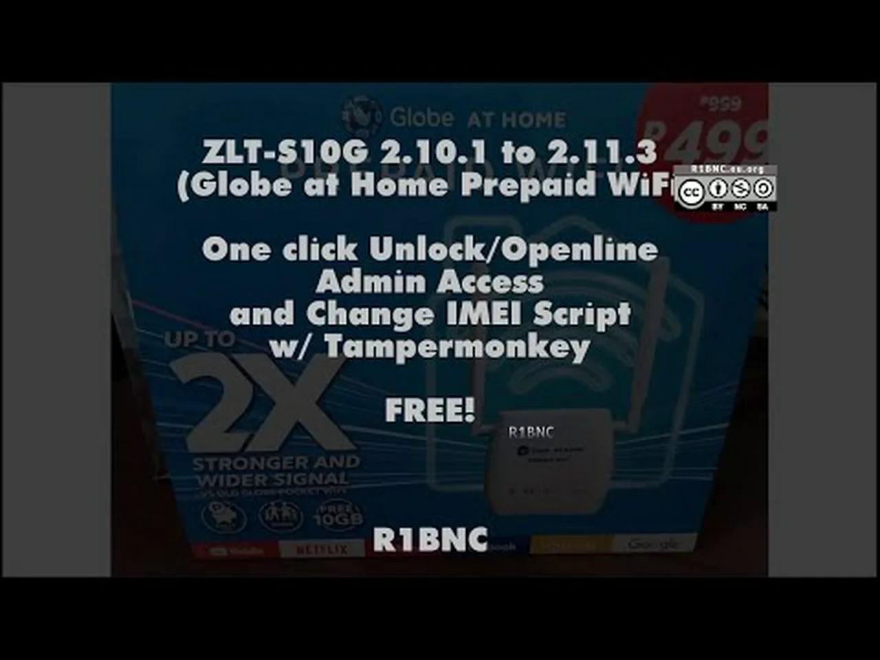 Updated ZLT S10G 2.10.1 to 2.11.3 1-click Unlock w/ Admin and Change IMEI FREE