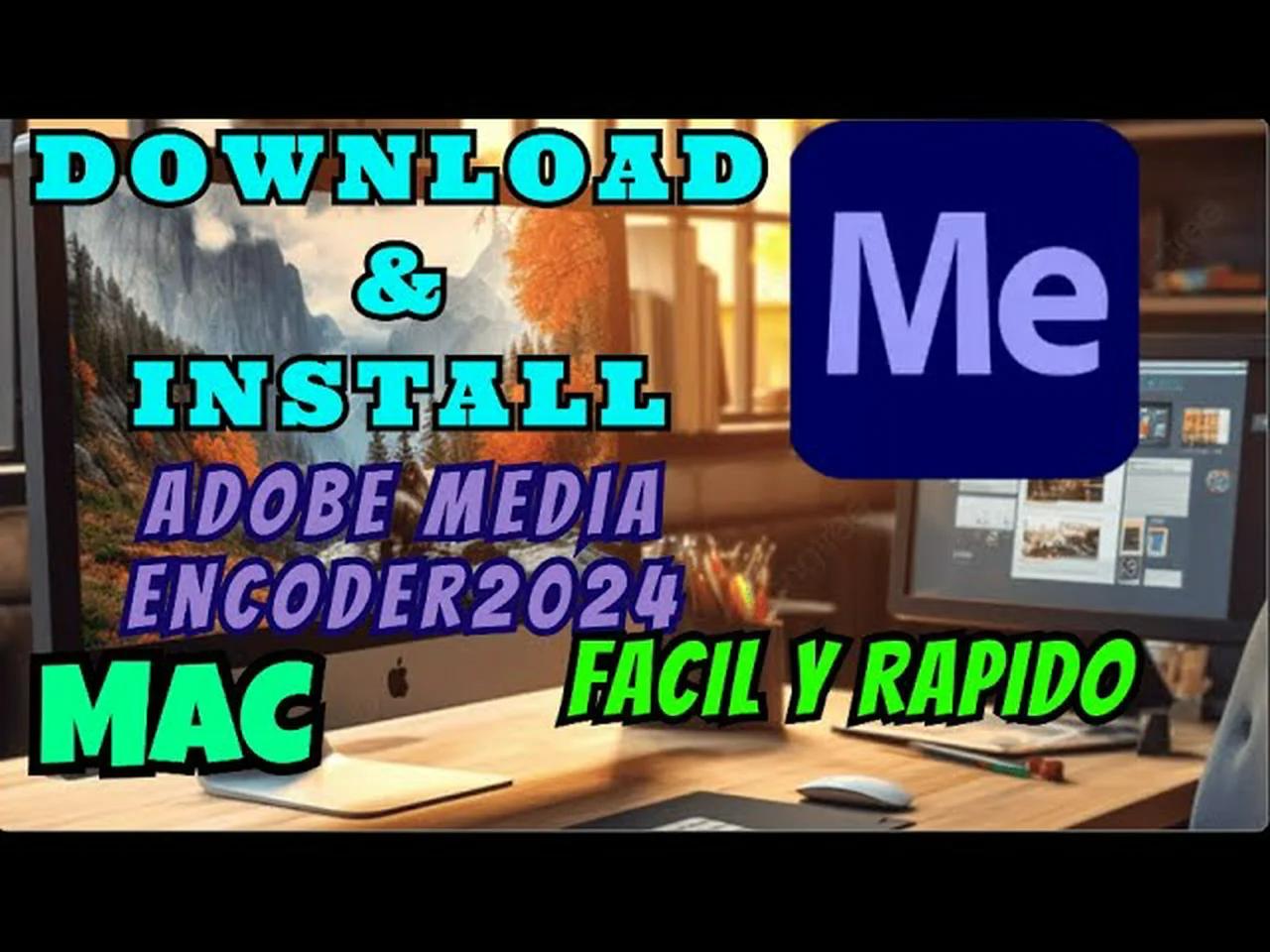 Descargar e Instalar Adobe Media Encoder 2024 para Mac, monterrey a ...