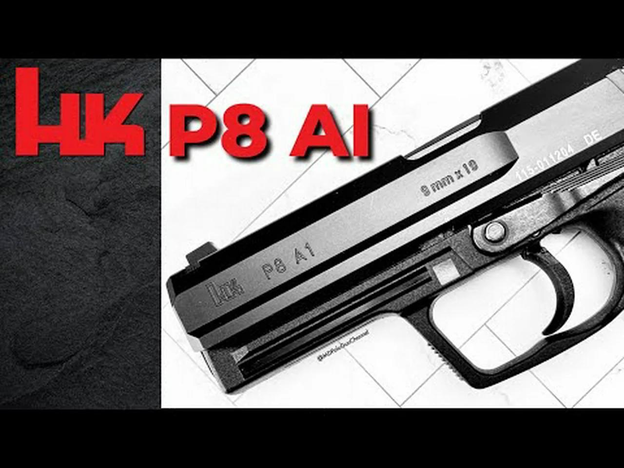 HK P8 A1 - The German Military's USP
