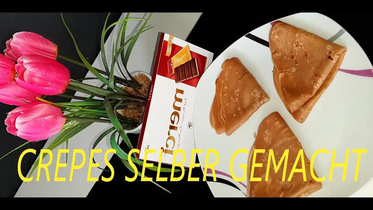 Crepes selber machen, ideal als nette Geste für besondere Menschen ...