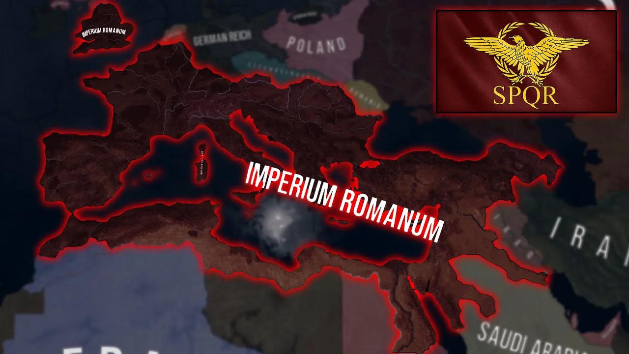 Roman Empire Vs Neighbors 1936 - HOI4 Timelapse