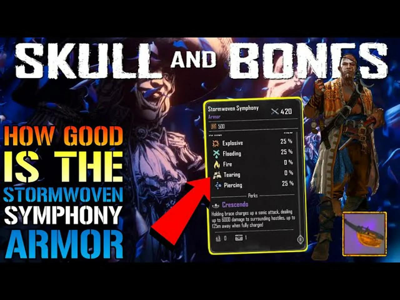 Skull & Bones: "Stormwoven Symphony" Armor! Is This The BEST Armor In ...