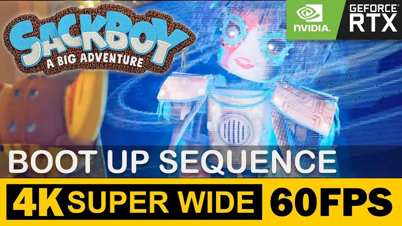 Boot Up Sequence - The Interstellar Junction, Sackboy™: A Big Adventure ...
