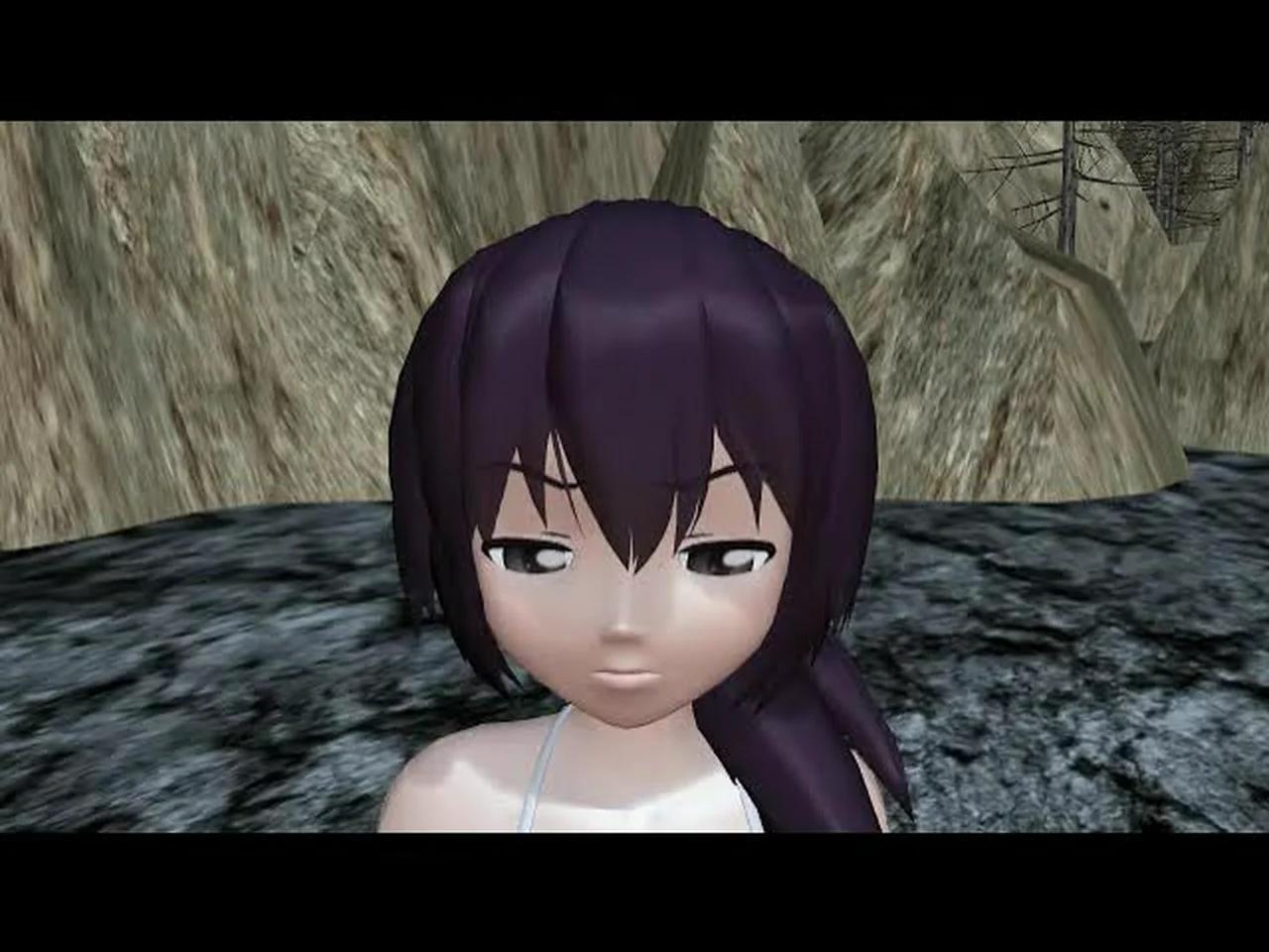 MMD Giantess - Scary Humanoid