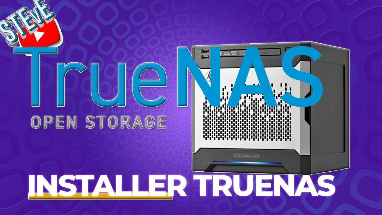 COMMENT INSTALLER TRUENAS CORE ? Installation et Mise en Partage Réseau