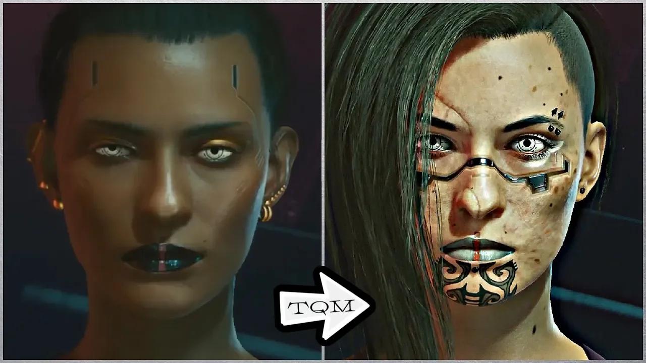 Become a PRO at Cyberpunk 2077 Original F Character Creation ...