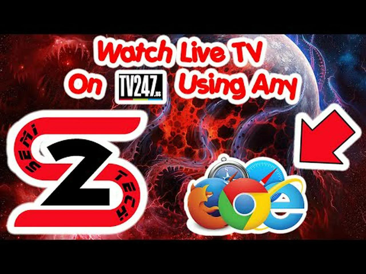 Watch Live On TV247 Website Using Any Browser