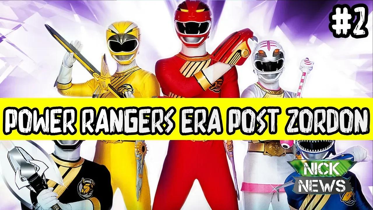 POWER RANGERS ERA POST ZORDON