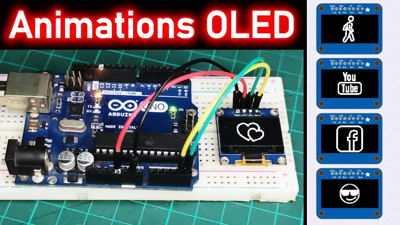 Running Animations On Oled Display Ssd1306 Arduino Oled Bitmap 5692