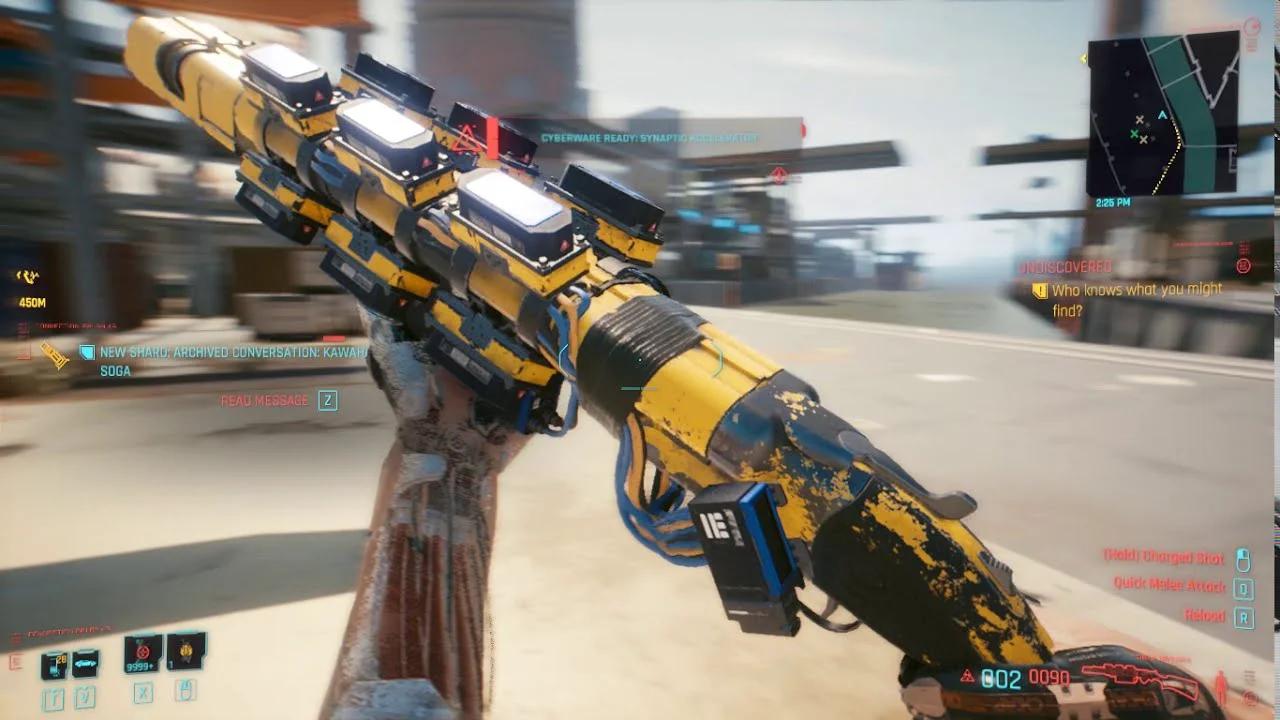 Cyberpunk 2077 All Guns Opening Style {PC 4K 60FPS}