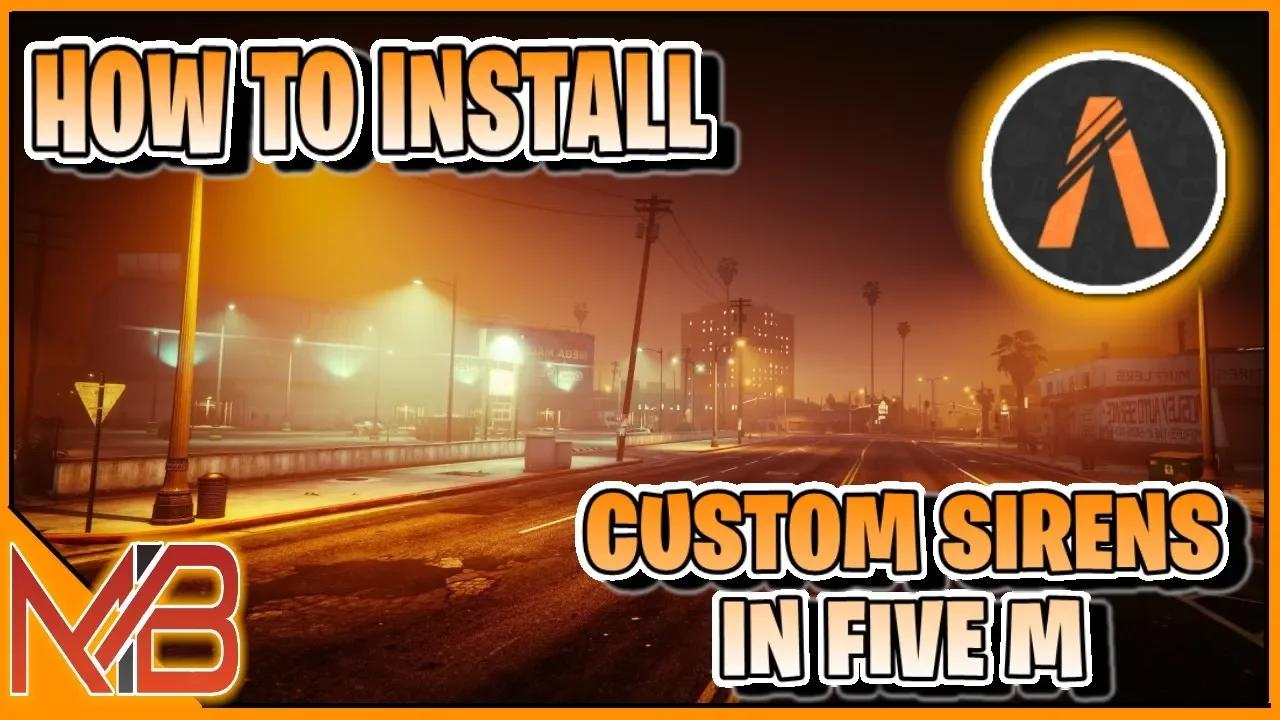 How To Install Custom Sirens in FiveM 2021
