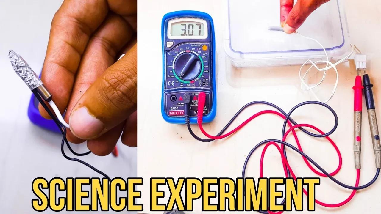 How Temperature Sensor works | Experiment